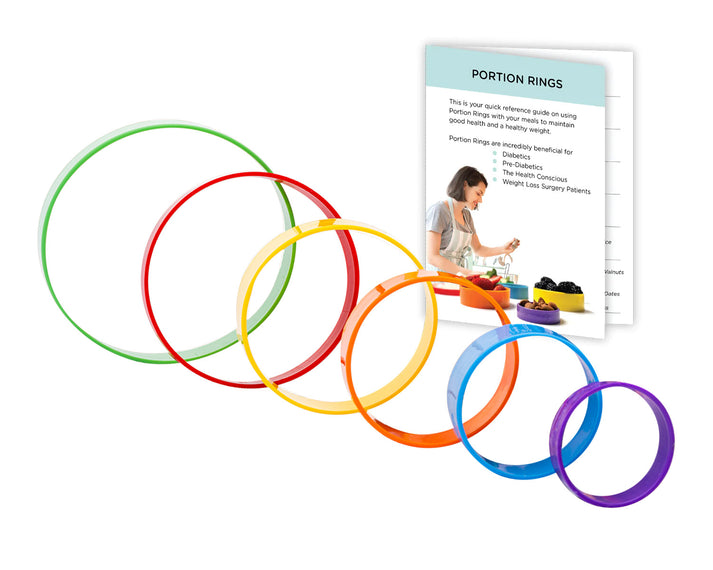 Food Portion Control Rings - Diet Measuring Rings | BN Healthy