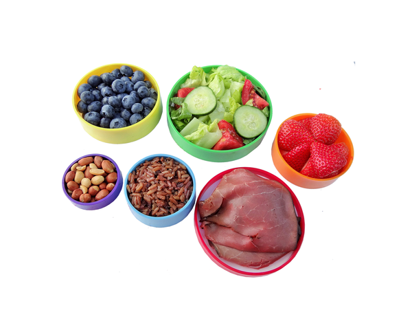 Food Portion Control Rings - Diet Measuring Rings | BN Healthy